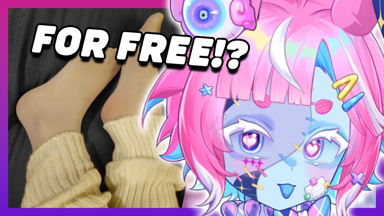 Vtuber VS IRL Feet
