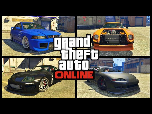 Full list of all the JDM cars in GTA 5