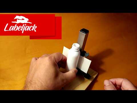 Labeljack Bottle Labeler Demo Sheet Labeler