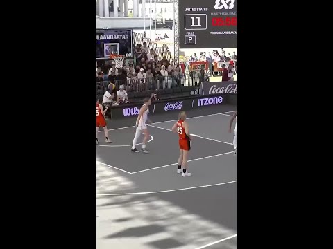 Good luck guarding her in the iso... ๐ฅถ๐ฎโ๐จ #3x3WSUlaanbaatar #3x3WS