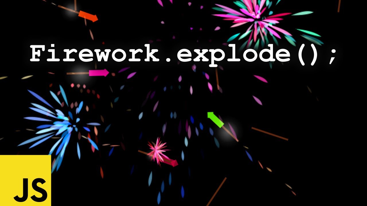 JavaScript - How To Make Advanced Fireworks Animation