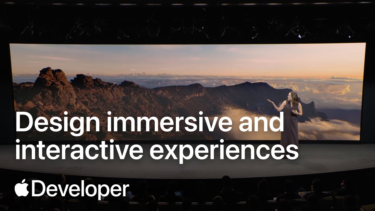 Design immersive and interactive experiences | Meet with Apple