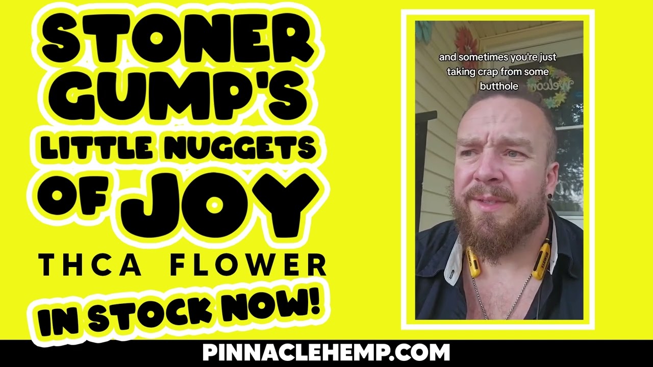 Stoner Gump X Pinnacle Hemp Collaboration Launch!