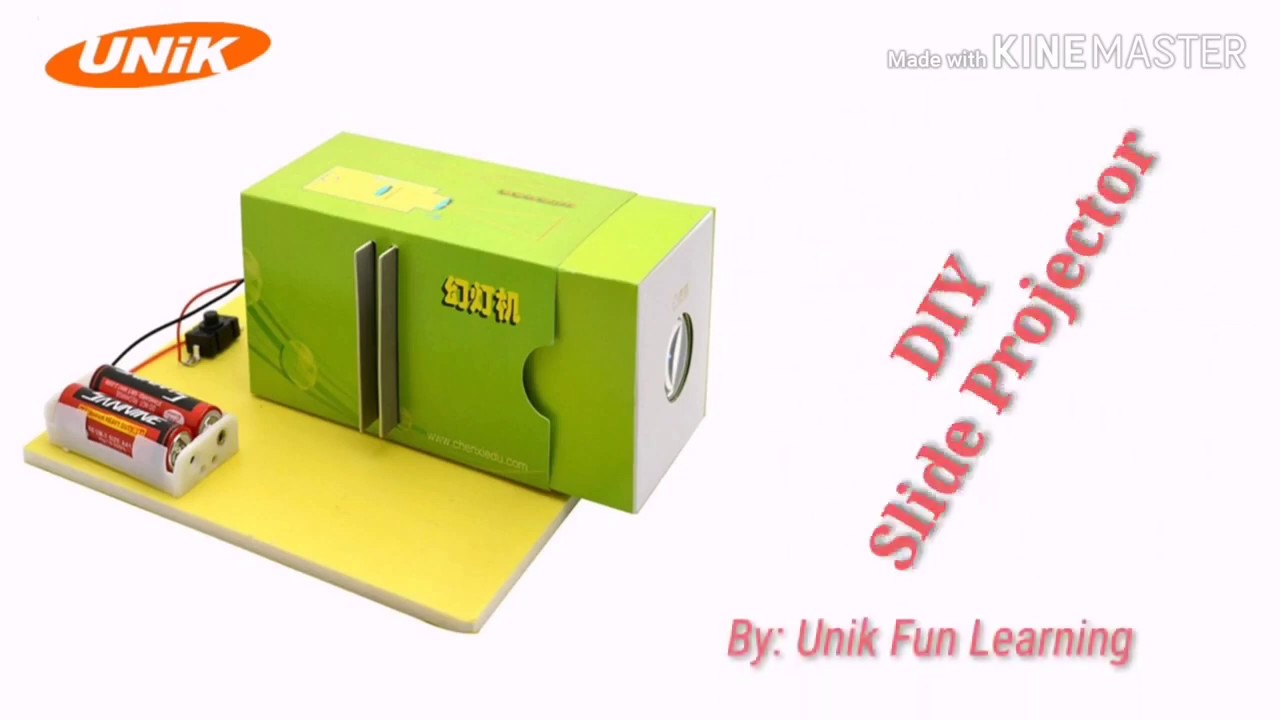 DIY Slide Projector for Science Project (Tutorial)