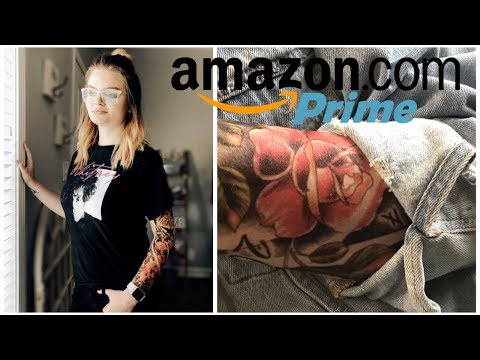 I TRIED AN AMAZON SLEEVE TATTOO FOR A DAY!