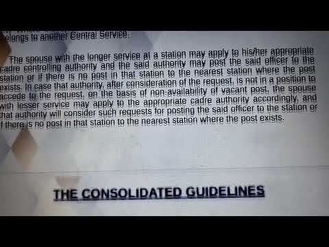 POSTING OF HUSBAND AND WIFE AT THE SAME STATION RULES SPOUSE TRANSFER RULES