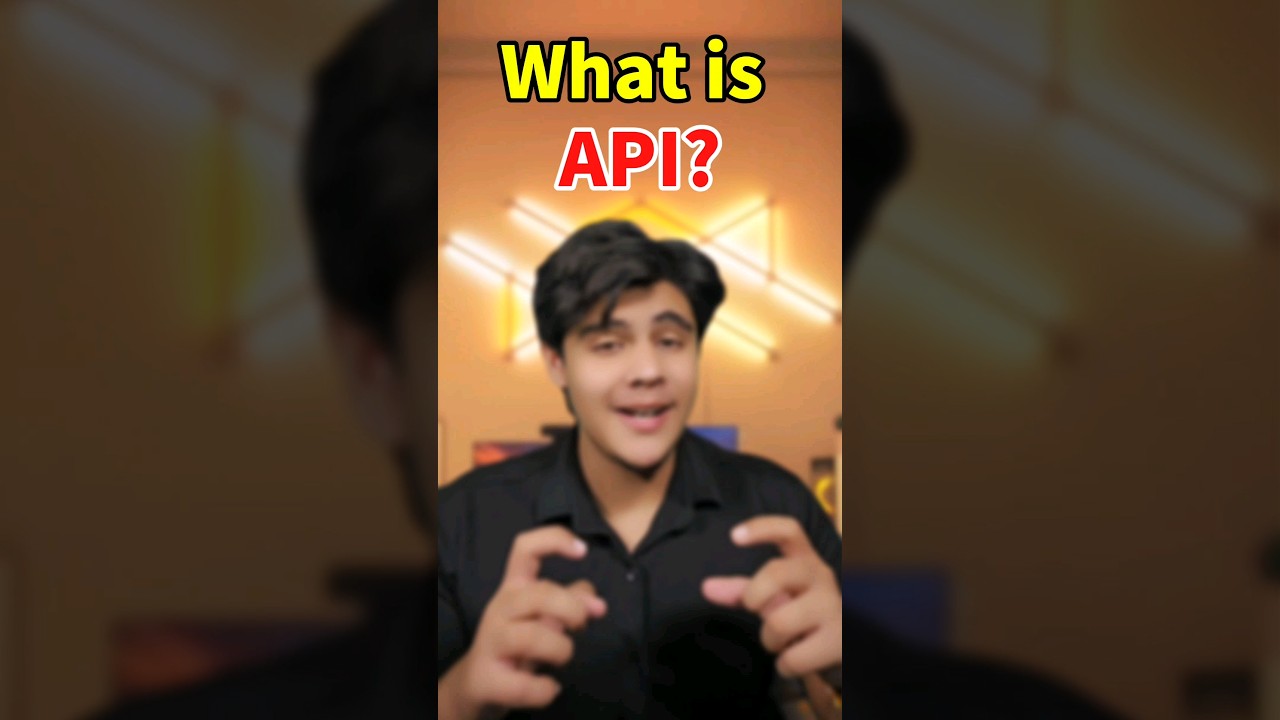 What is API and How It Works? 🚀 #api #shorts