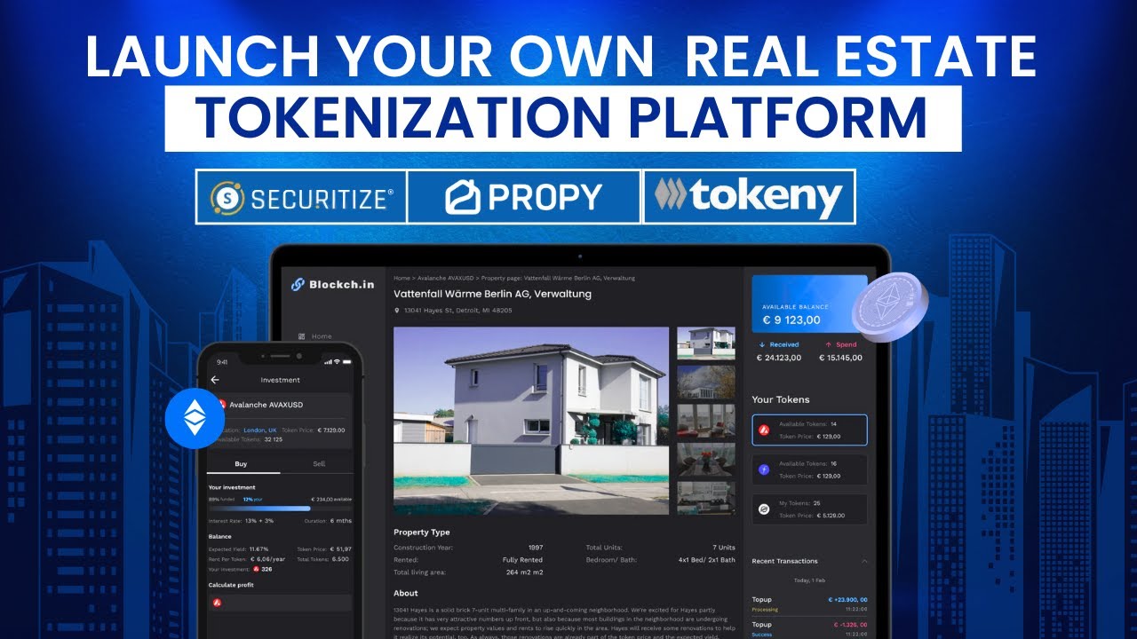 How to Build Real Estate Tokenization Platform [2025]  | Real Estate Tokenization Development