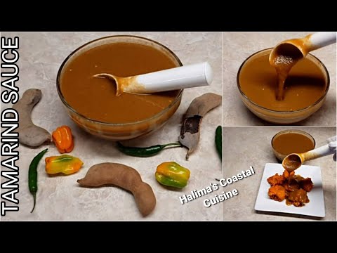 Tamarind Sauce Recipe /How to Make Amazing Sauce / Ukwaju Mtamu Sana /Halima's Coastal Cuisine
