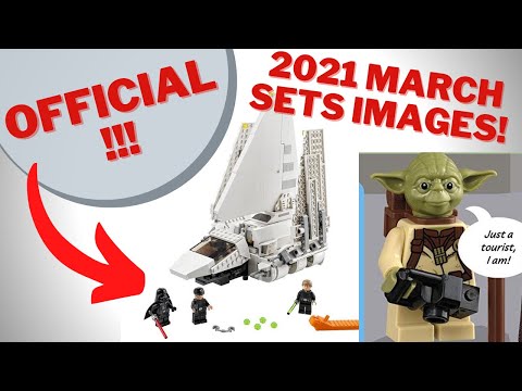 OFFICIAL IMAGES for 2021 March LEGO Star Wars Sets! (NEW EXLUSIVE YODA!)