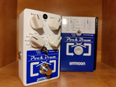Ammoon Pock Drum - drum and looper pedal | Reverb