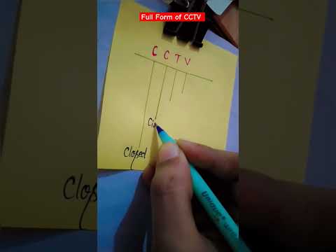 Full Form of CCTV | meaning of CCTV | CCTV | #shortsfeed #shots #cctv #cctvshorts#fullform #yt
