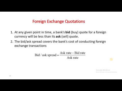 Foreign Exchange Quotations