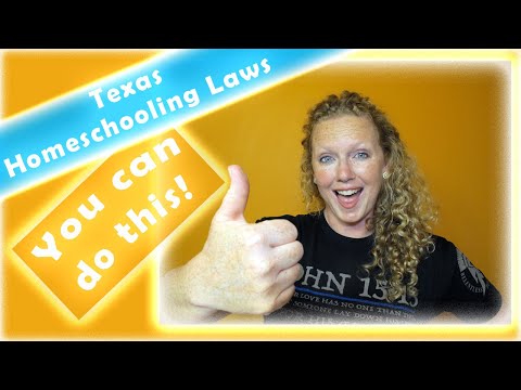 Texas Homeschool Laws 2020 II How to Start a Texas Homeschool II Christian Homeschool How to Start