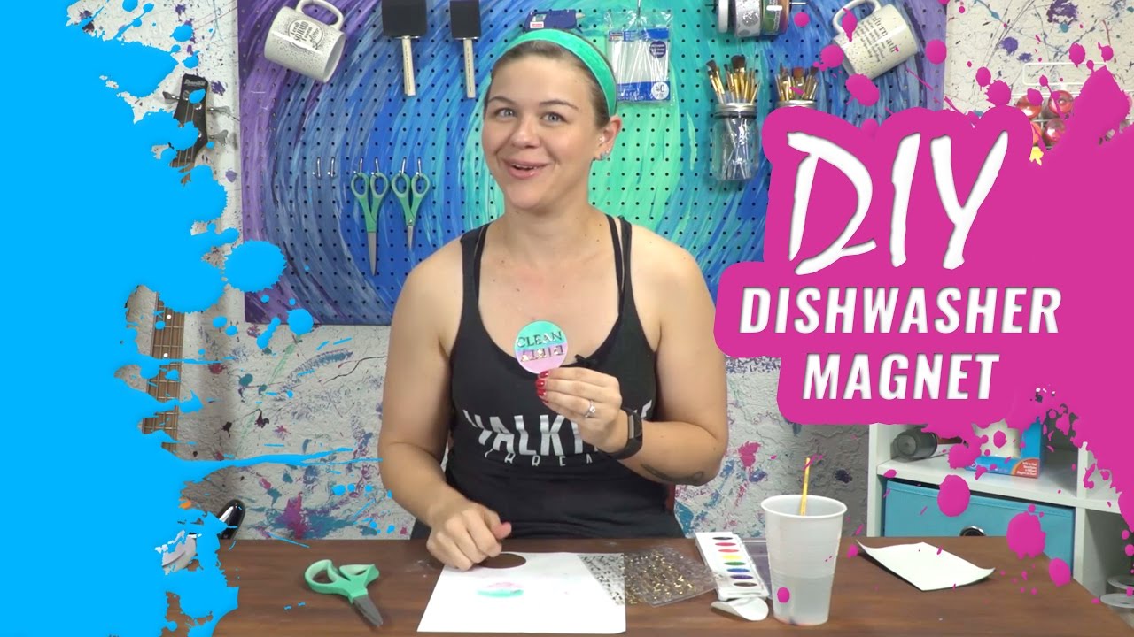 Kate Creates DIY Dishwasher Magnet