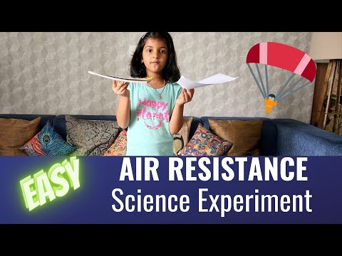 Understanding Air Resistance | Fun Science Demonstration for Kids