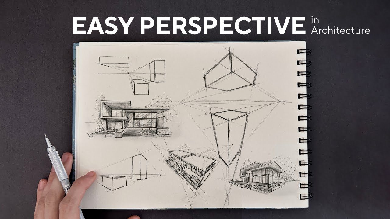 Basic Rules of PERSPECTIVE DRAWING in Architecture + Free Downloadable Guide