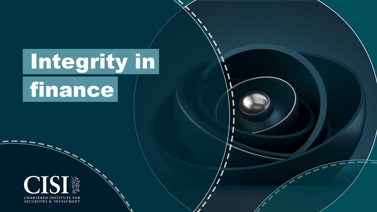 Integrity in finance
