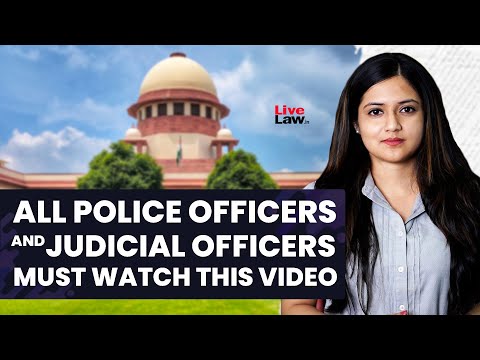 ENACT BAIL ACT- Landmark Judgement Of Supreme Court- Guidelines-Warns Police Against Illegal Arrest