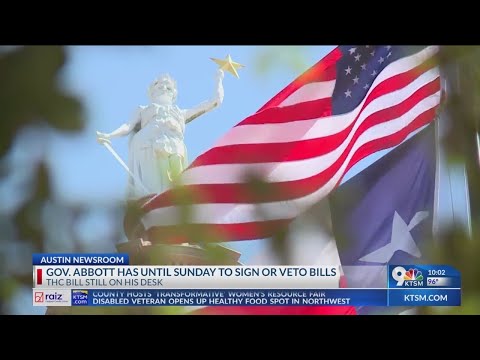 Abbott signs more than 300 bills as deadline looms