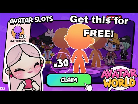 NEW HACK! How to get more character on Avatar world for FREE! |PAZU Avatar world