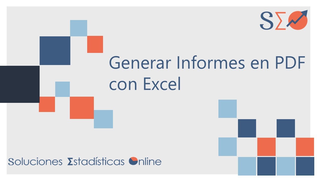 Generate/Export PDF Reports from Excel