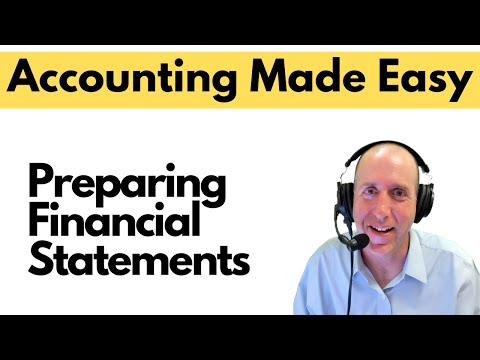FA4 - Preparing the Financial Statements