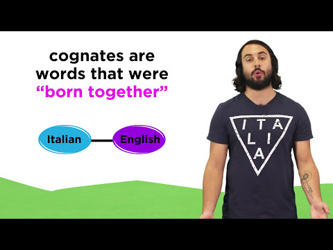 Italian and English: Cognates and False Cognates