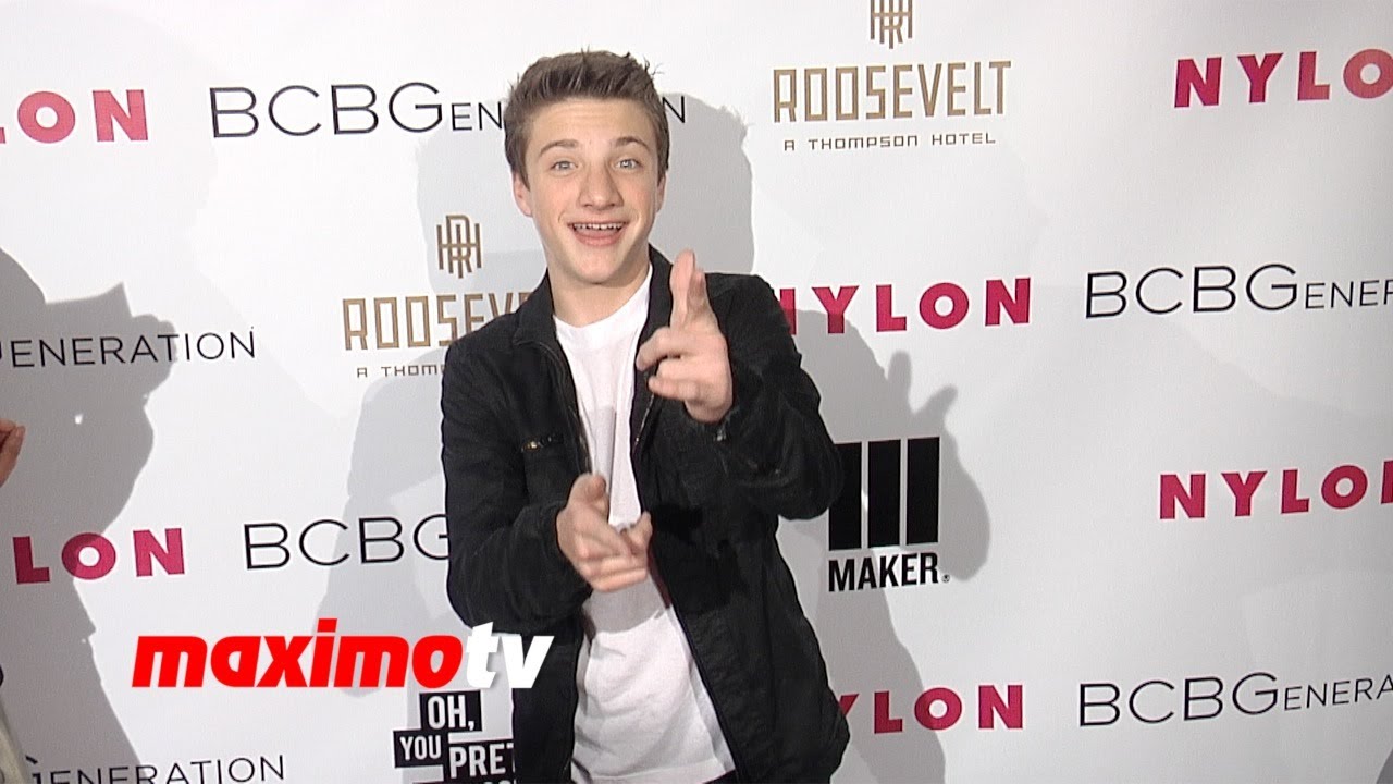 Jake Short NYLON & BCBGeneration Young Hollywood Party Red Carpet