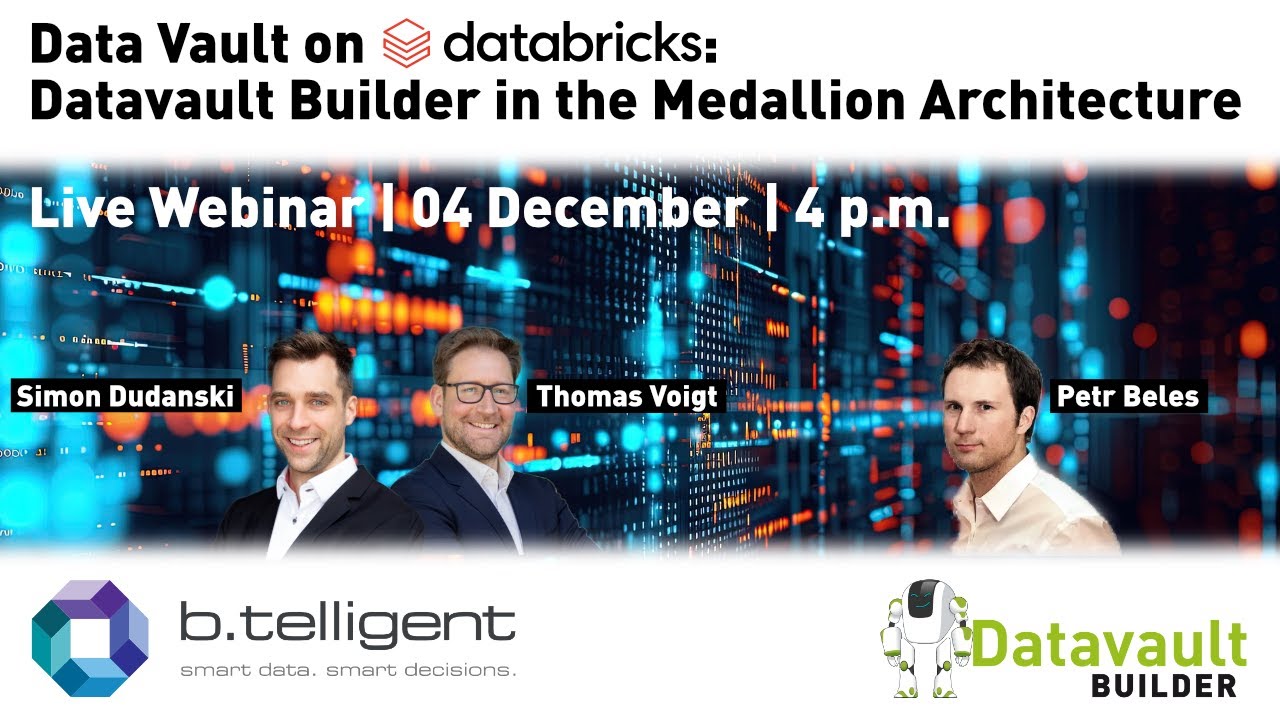 Data Vault on Databricks: Datavault Builder in the Medallion Architecture
