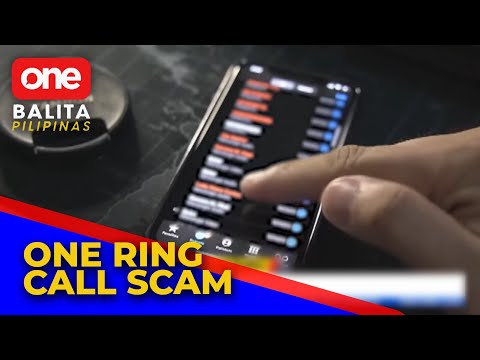One ring call scam, bagong modus ng mga kawatan