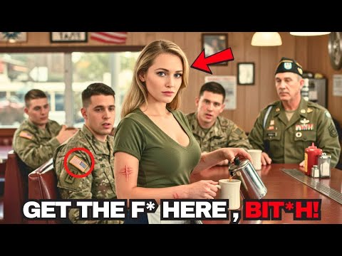 They Mocked the Waitress for Her Scars — Then a Veteran Noticed the Tattoo That Changed Everything.