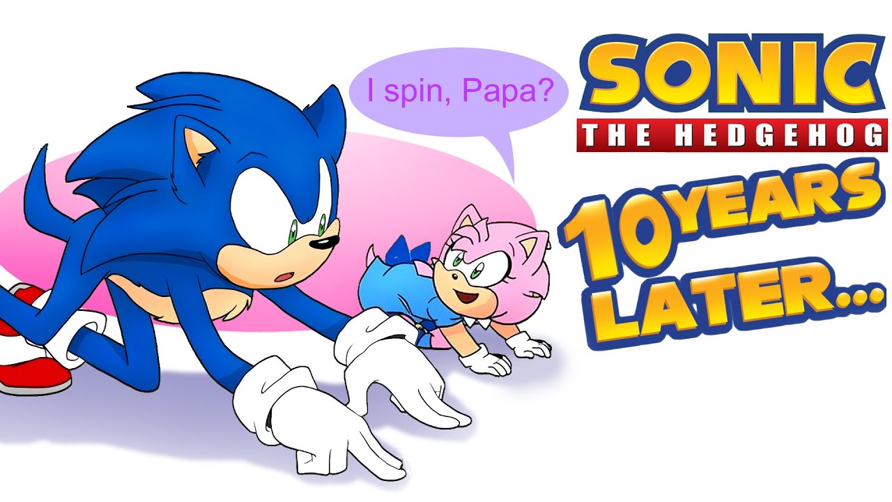 Spin Dash Lesson: Sonic 10 Years Later - Comic Dub Compilation [E-vay]