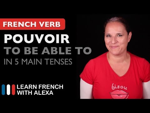 Pouvoir (to be able to) in 5 Main French Tenses