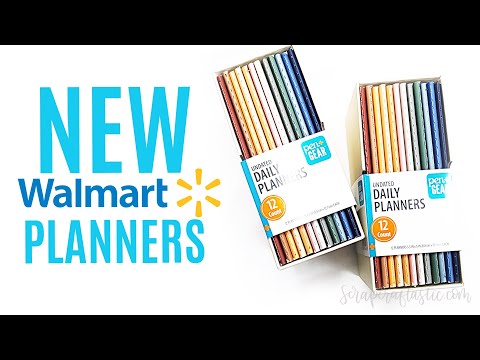 NEW WALMART PEN + GEAR Daily Planners