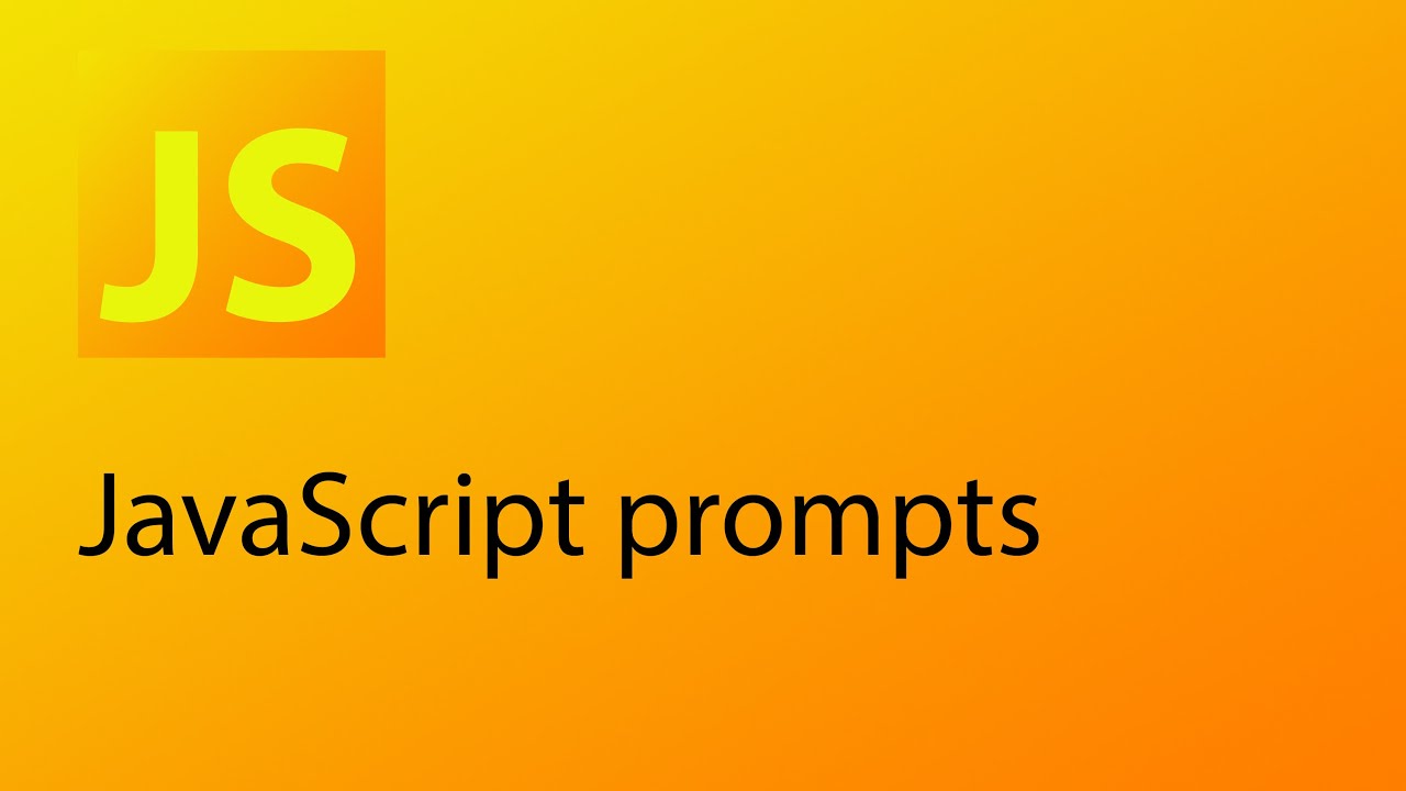 JavaScript Tutorial 31 - JavaScript prompts (user input boxes)