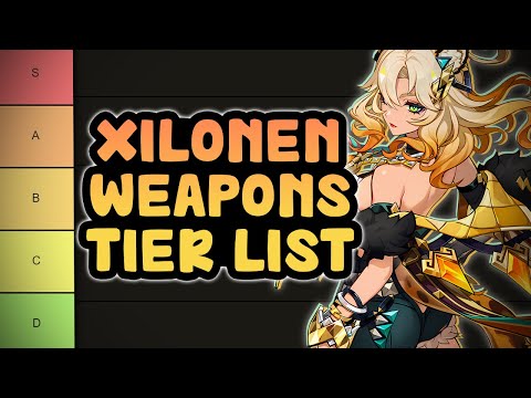 Xilonen Weapon (Swords) Tier List | Genshin Impact 5.1