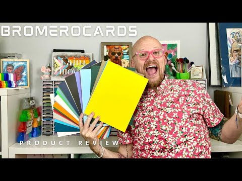 Cardstockwarehouse.com Paper Review use code BROMIES10 for 10% off (A Dude's Craft Room)