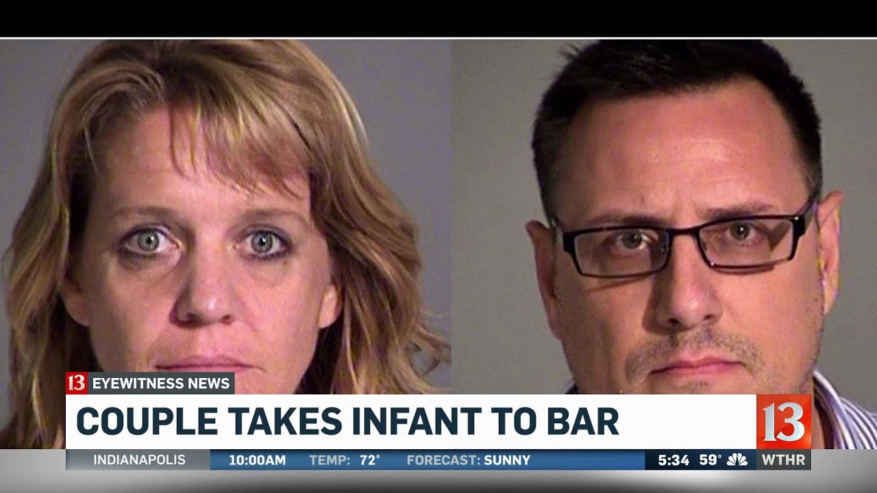 Couple arrested after taking infant to bar