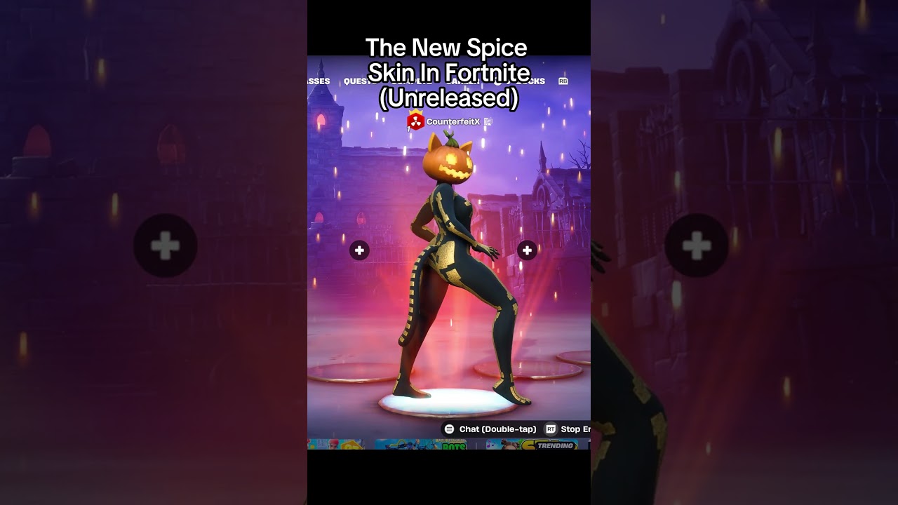 Unreleased Spice Skin #fortnite #fortniteshorts #shorts