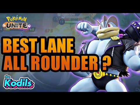 CROSS CHOP MACHAMP IS INSANELY STRONG | POKEMON UNITE GAMEPLAY