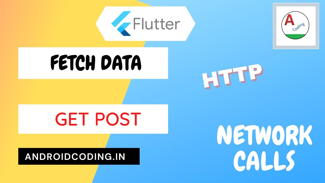 Flutter HTTP Request method tutorial for beginners | Source in description | flutter coding