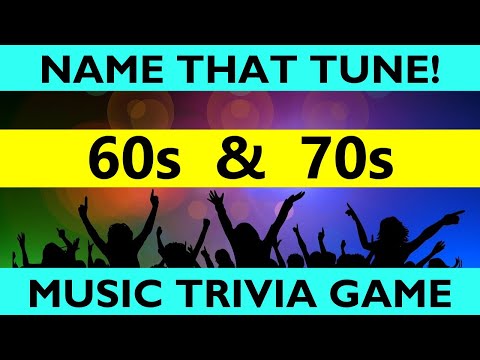Name That Tune Trivia Game | 60s & 70s