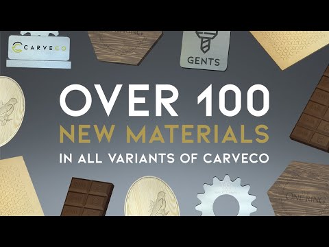 Software Release: V1.56 - New Material Library