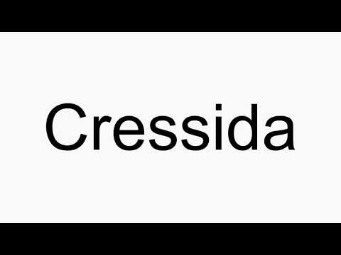 How to pronounce Cressida