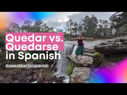 Quedar vs. Quedarse in Spanish