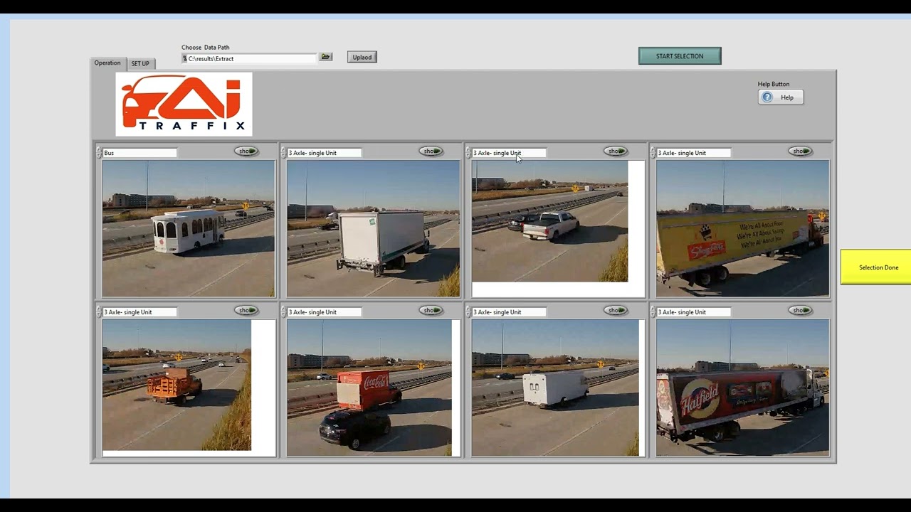 All 13 FHWA vehicle classifications