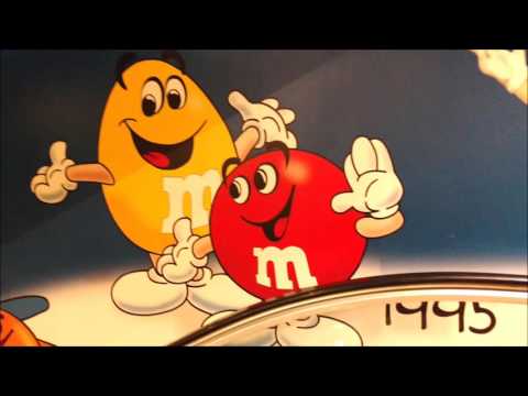 EVOLUTION OF M&M's 1954 - Today Chocolate Candy M&M Mascots History Advertising MMs