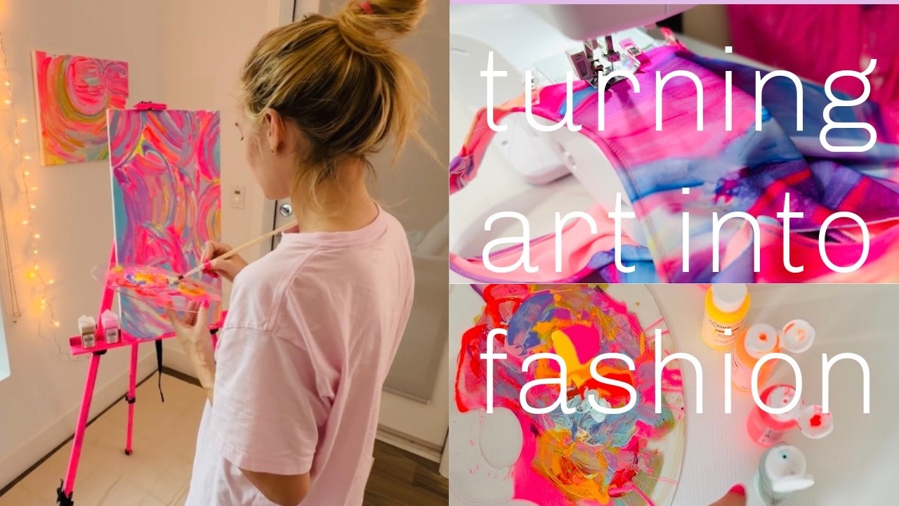 Taking a Light-Hearted Approach | Turning Art into Fashion