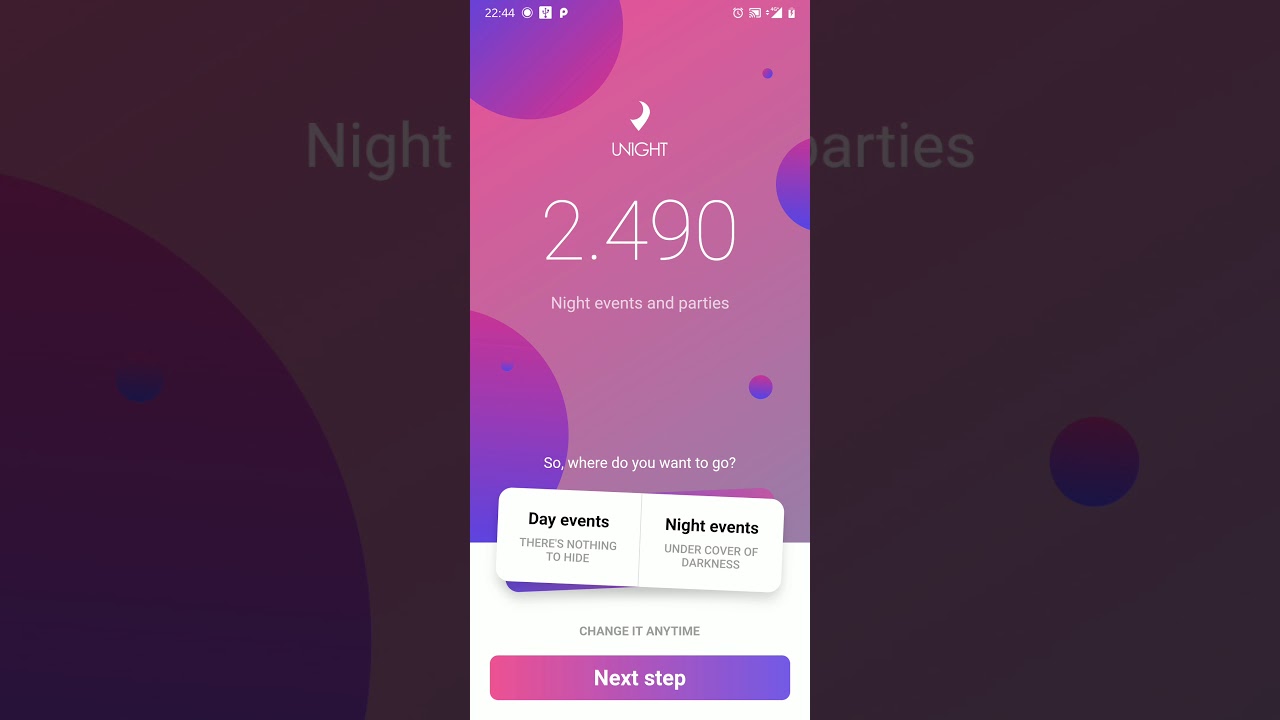 Flutter - Animated Event Switcher